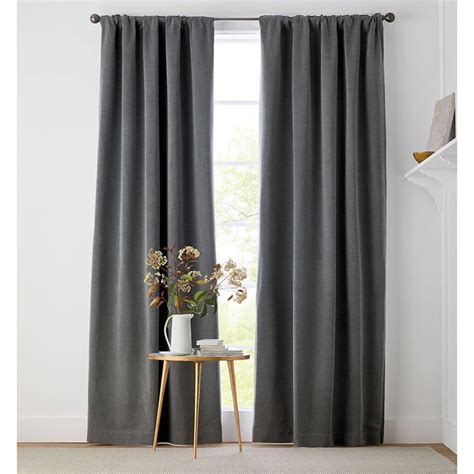 Emery Textured Window Panel Cotton Lining The Company Store In 2024