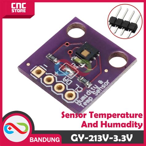Jual GY 213V HDC1080 HIGH PRECISION TEMPERATURE AND HUMIDITY SENSOR