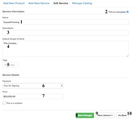Add New Service Knowify