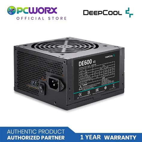 Deepcool DE600 V2 450watts Black Powersupply | Lazada PH
