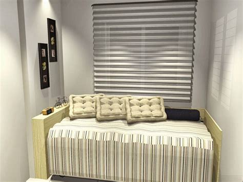 Modelo De Quarto De Solteiro Pequeno Bella Kaza Móveis Planejados
