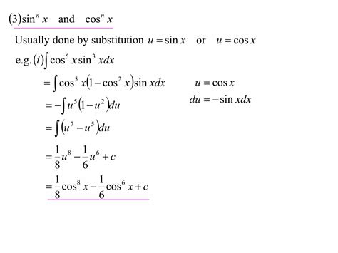 X2 T04 02 Trig Integrals 2011 Ppt