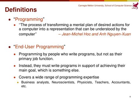Ppt User Interface Toolkits And End User Programming For Uis