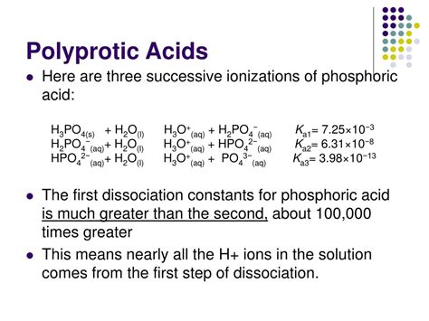 PPT Polyprotic Acids PowerPoint Presentation Free Download ID 3197268