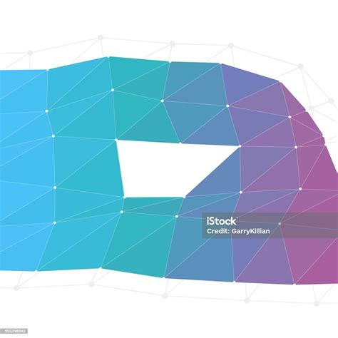 추상적인 배경 기하학적 디자인 벡터 일러스트 레이 션입니다 컬러의 기하학적 테셀레이션입니다 스테인드 유리 창 스타일입니다 추상적인 색 덩어리 죠 가리기에 대한 스톡 벡터