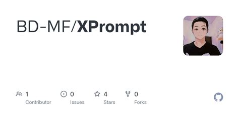 Github Bd Mf Xprompt