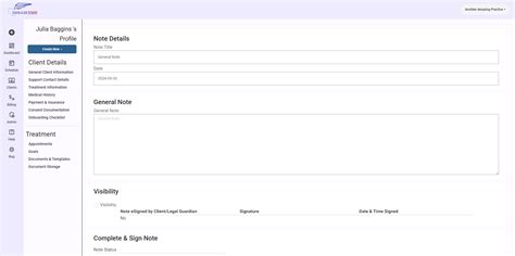 General Note Embark Emr