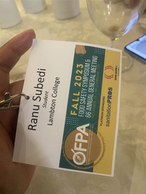 Ranu Subedi On Linkedin Foodsafety Agm2023 Professionaldevelopment Gratitude