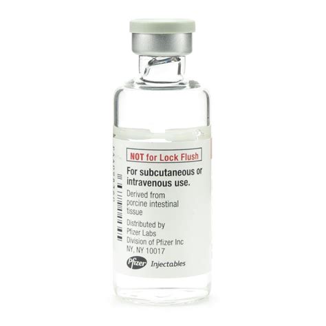 Heparin Sodium 5000uml Mdv 10ml Vial Mcguff