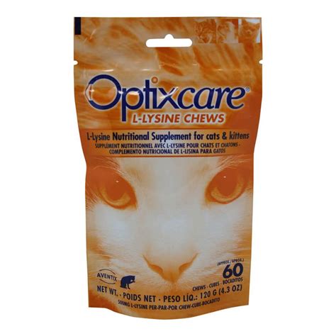 Optixcare L Lysine Supplement Chews For Cats And Kittens Lambert Vet
