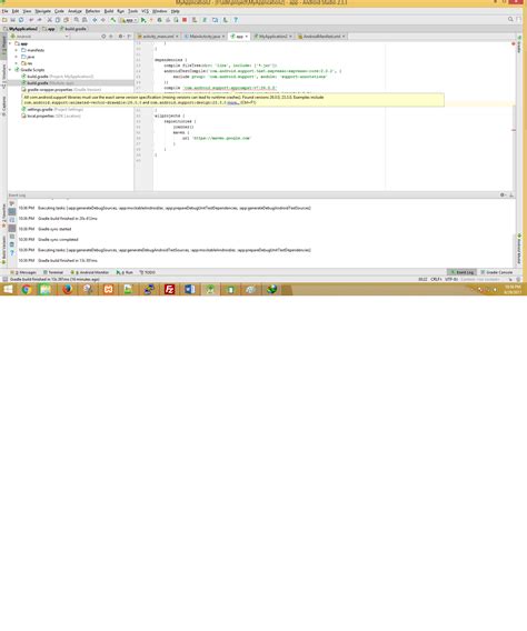 Buildgradle Android Dependency Error Stack Overflow