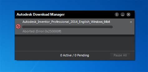 cannot install inventor pro 2014 by any method autodesk community