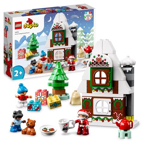 Конструктор Lego Duplo Town Пряничный домик Деда Мороза 50 деталей