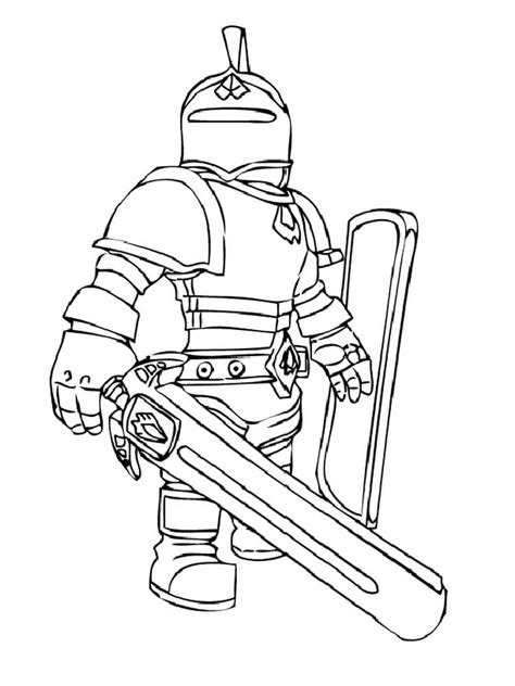 Dibujos para colorear Roblox Imprima gratis en línea