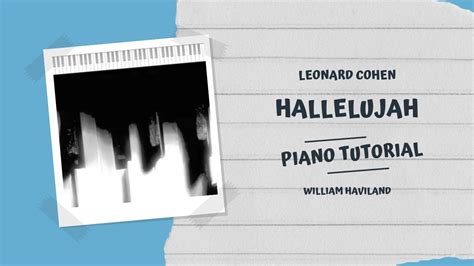 Hallelujah Piano Cover Youtube