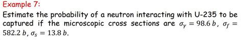 Solved Estimate The Probability Of A Neutron Interacting Chegg Com