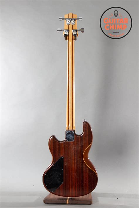 1989 Wal Mk1 Mark 1 4 String Bass Guitar Padauk Facings Guitar Chimp