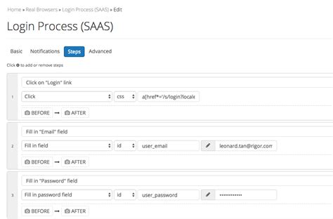 How Do I Create A Real Browser Check Rigor