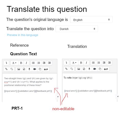 Test Consistency Of Language Translation Issue 694 Maths Moodle