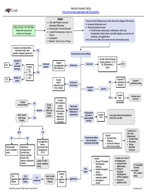 Hemolytic Anemias Testing Click Here For Topics Associated With This Hemolytic Anemias Testing Click Here For Topics Associated With This