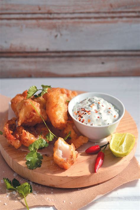 Hake Goujons With A Minty Dipper Food And Home Magazine