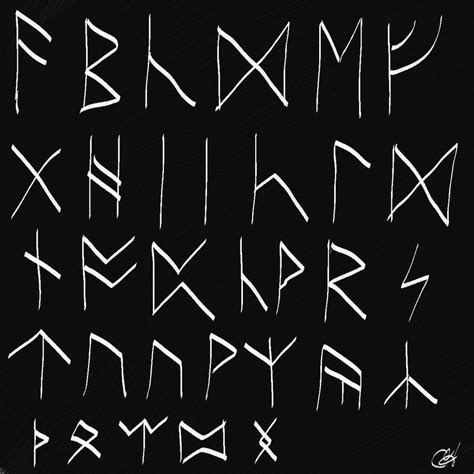 Dwarvish Runes By Soradestiny On Deviantart