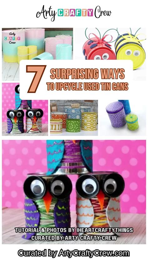 Beautiful And Practical Upcycled Tin Can Crafts Aluminum Can Crafts