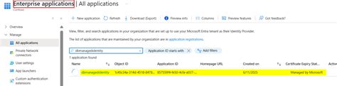 Databricks Workspace Creation Not Registering Enterprise Application Microsoft Qanda