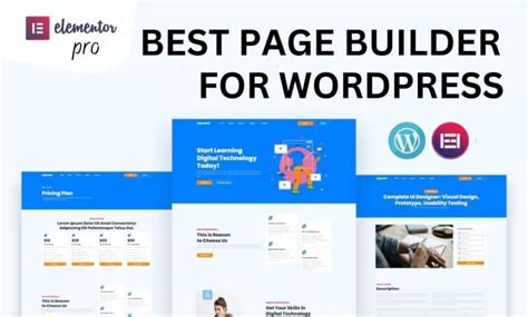 Design And Develop A Wordpress Website Using Elementor Pro And