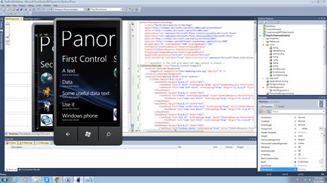 Windows Phone Application Development Windows Phone Panoramacontrpl Example