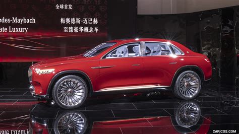 2018 Mercedes Maybach Vision Ultimate Luxury Suv Concept Side Caricos