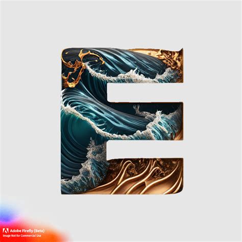 Adobe Firefly Letter Art Wow Behance