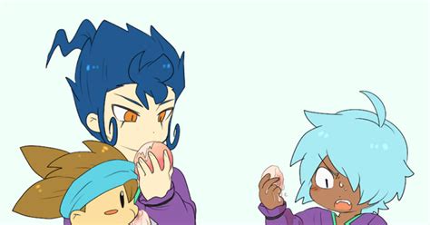 イナズマイレブンgoクロノ・ストーン イナクロつめ あいにゃ02のマンガ 三人衆に対する愛の格差社会 倉間典人 天豆しば
