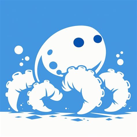 Sea Spider Crawling On The Sea Floor Premium Ai Generated Vector
