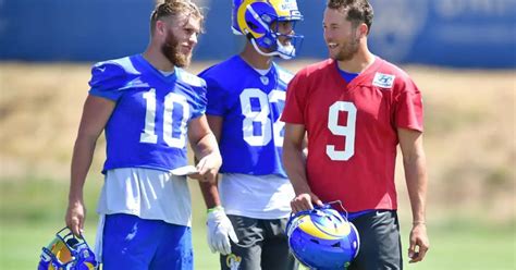 Matthew Stafford Vs Stetson Bennett Los Angeles Rams Cooper Kupps