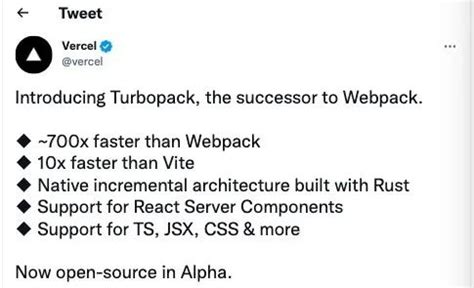 Rust Turbopack Webpack Vite