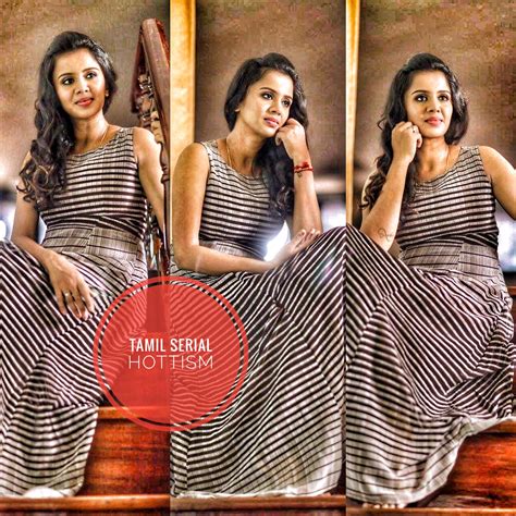 Tamil Serial Hottism On Twitter AnjanaRanjan Iyer Mami Sexy Boobs