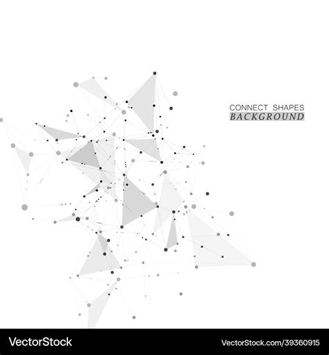 Abstract Science Network Concept Royalty Free Vector Image