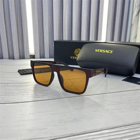 Versace Monogram Wayfarer Sunglass For Men Theluxurytag