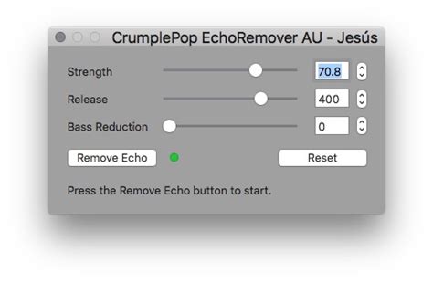 Review Crumplepop Echoremover Plugin By Allan Tépper Provideo Coalition