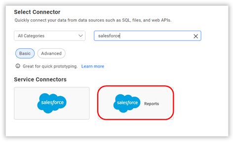 Salesforce Reports Cloud Bi Connector Bold Bi Learning