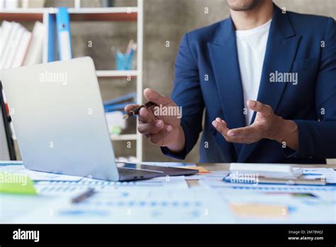 Human Resources Manager Conducting Job Interview With Applicants In