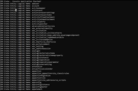 How To Retrieve Entity Table Metadata In Power Apps Using Sdk For