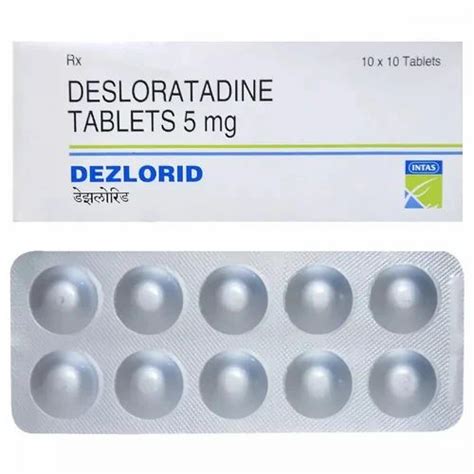 Desloratadine 5 Mg Tablets At ₹ 299 Stripe Itwari Nagpur Id 2853365051430