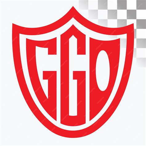 Premium Vector Ggo Letter Logo Design