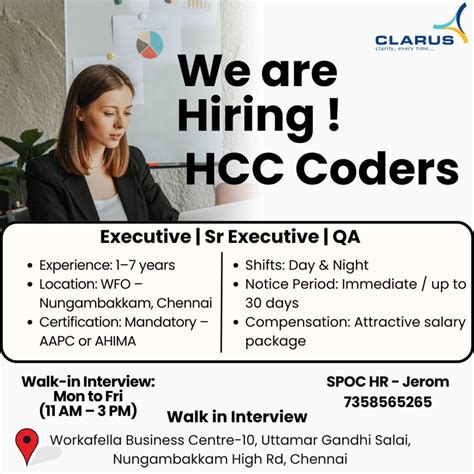 Clarus Hiring For Medical Coding