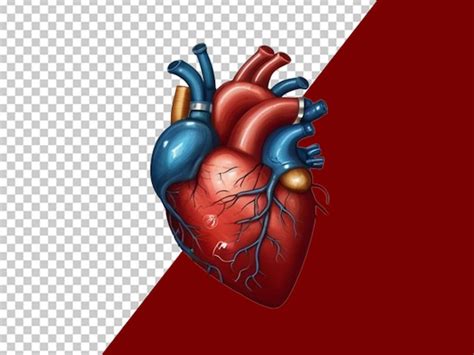 Premium Psd Science Heart