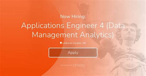 Applications Engineer 4 Data Management Analytics At Themis Insight