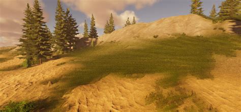 HDRP Terrain Details Blurry Motion Vector Bug Advanced Canopy Procedural Worlds