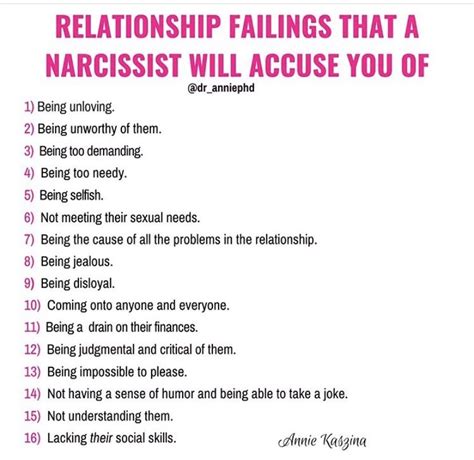 Narcissist Abuse Free Red Flag Checklist Artofit